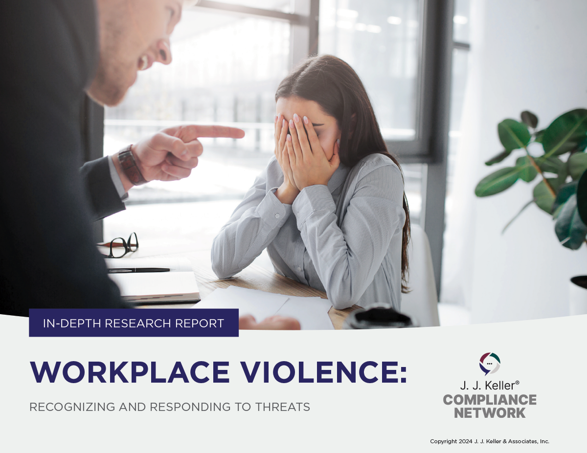 In-Depth Research Report: Workplace Violence: Recognizing and ...
